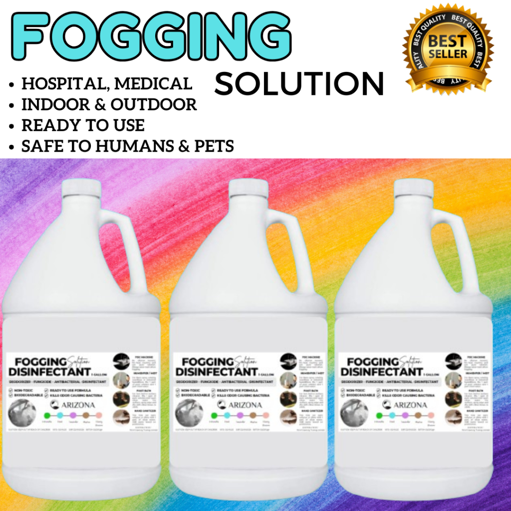 ARIZONA FOG SOLUTION Bac to Zero Disinfectant cleans up to 99.9% germs ...