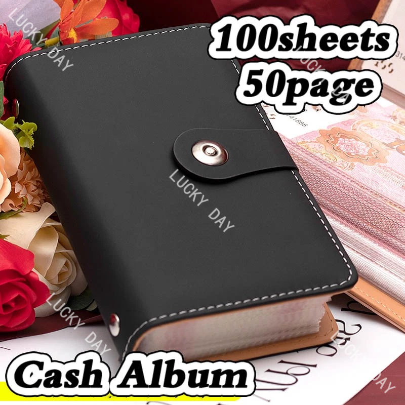100 Envelope Savings Challenge Binder Money Organizer Wallet With ...