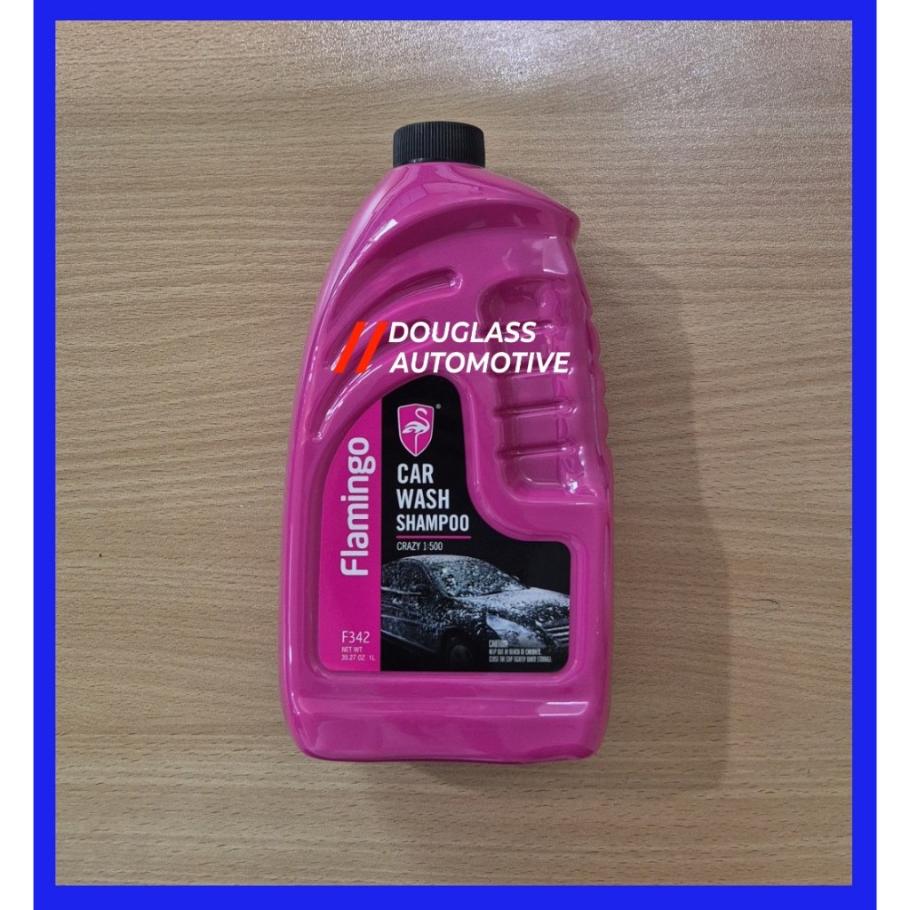 Flamingo Car Wash Shampoo 1L – High-Foam & Deep Cleaning Formula for ...