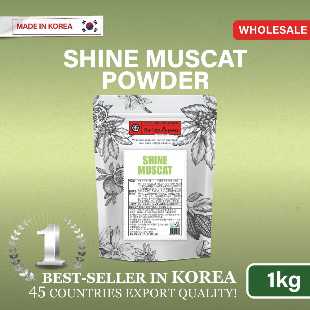 [Barista Queen] Shine Muscat Powder (Viomix Manila) | Shopee Philippines