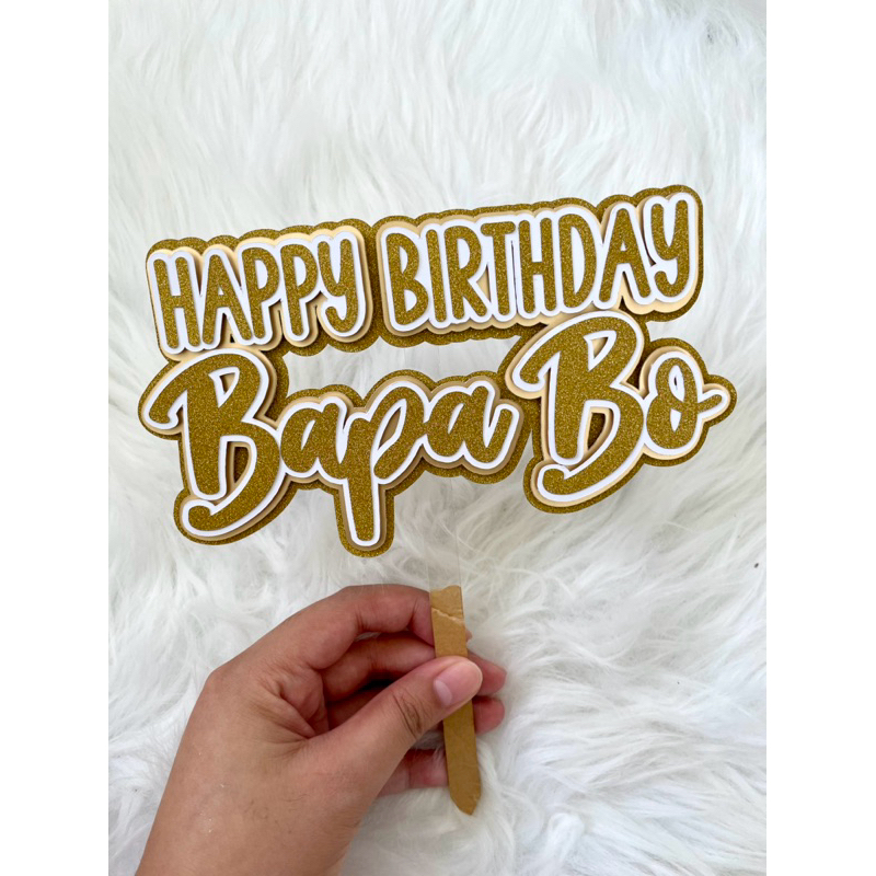 Minimalist Multiple Layer Cake Topper | Shopee Philippines