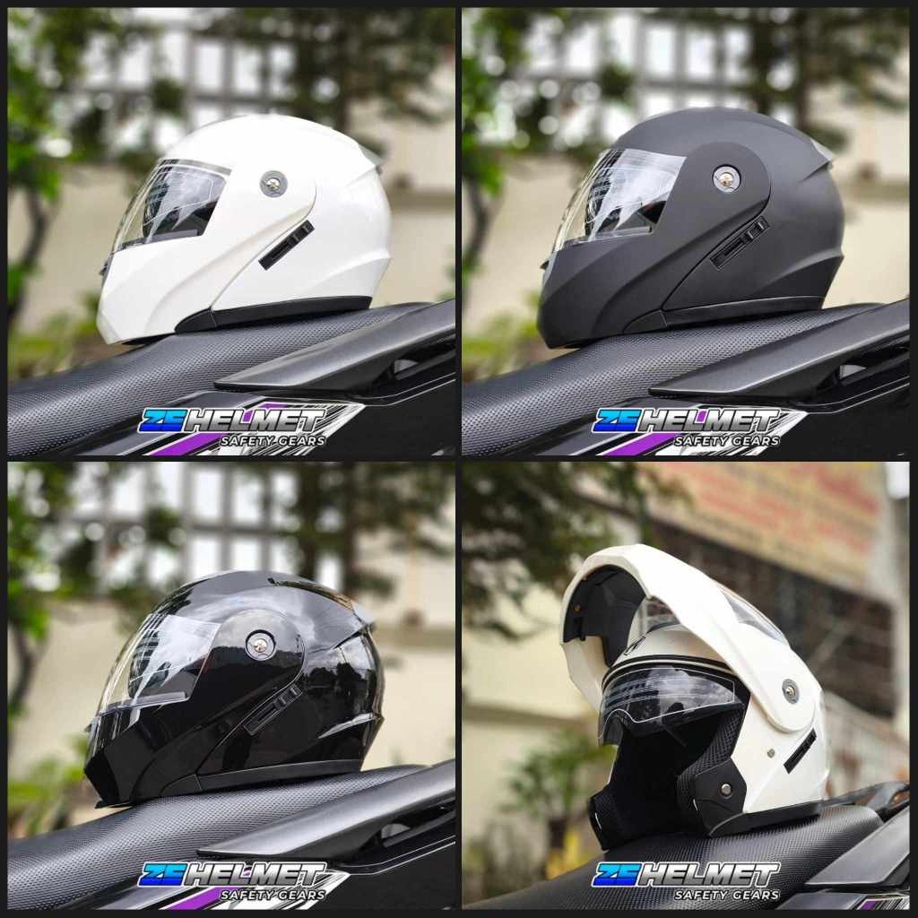 HNJ YM-920 MODULAR - DUAL VISOR | Shopee Philippines