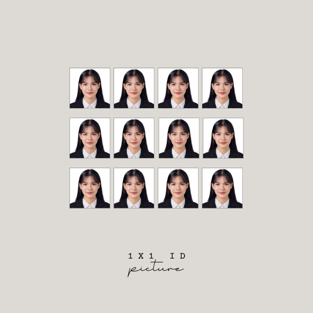Customized Print - 1x1 ID Picture | Shopee Philippines