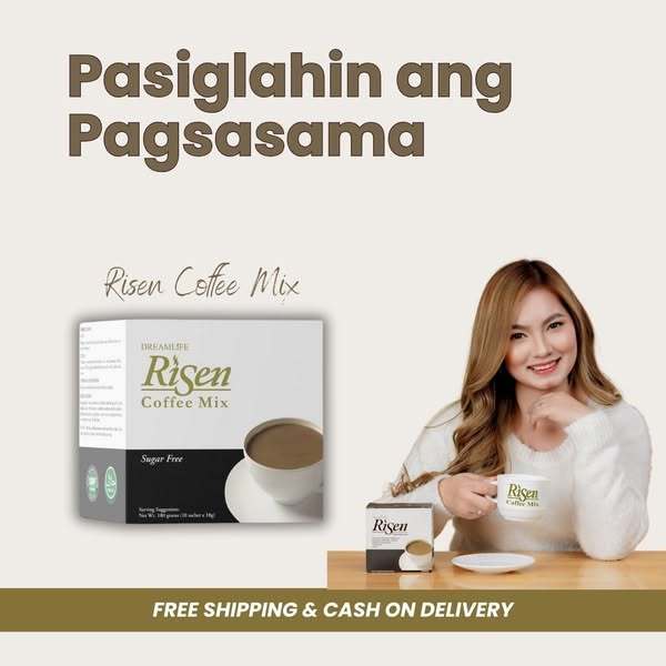 Dreamlife Risen Coffee 10 SAchets/Box | Shopee Philippines