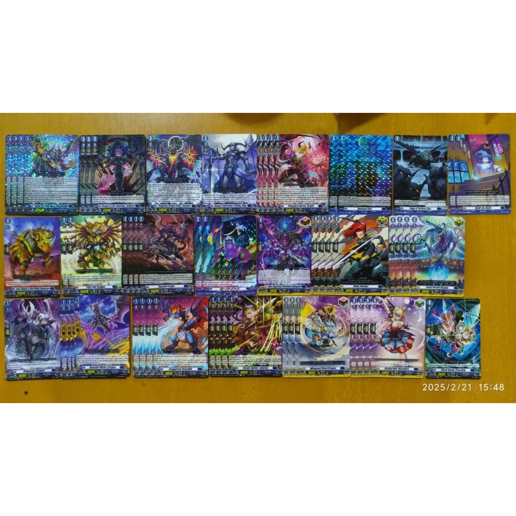 CFV Purgatory Great Dragon Emperor Favrneel Rheingold Deck DZ-BT06 Dark ...
