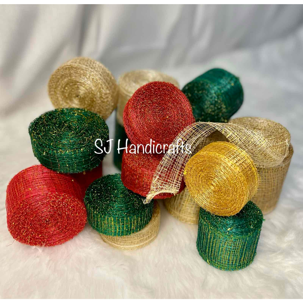 SINAMAY RIBBON ROLLS 10yards | Shopee Philippines
