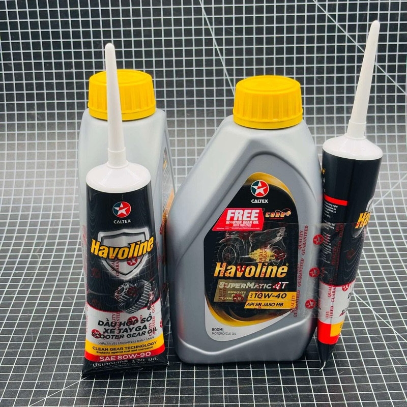 havoline with gear oil supermatic 10w-40 800ml | Shopee Philippines