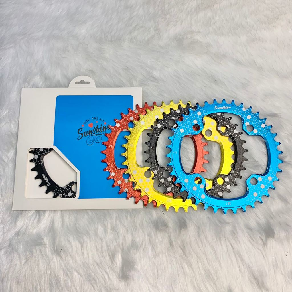CHAINRING 104BCD Round Narrow Wide Chainring MTB bicycle 32T 34T 36T ...