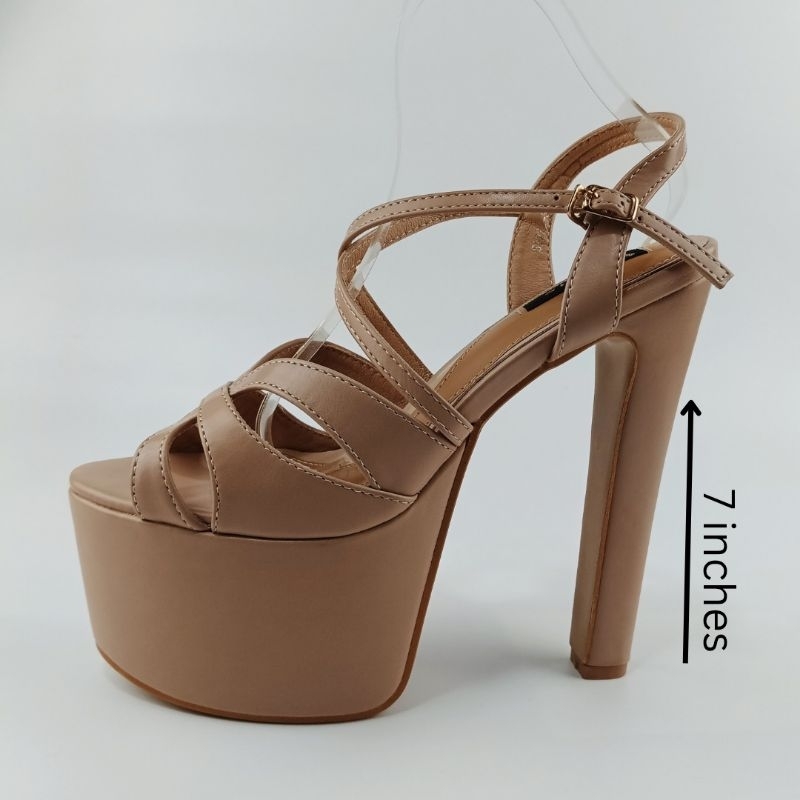 HIGH HEELS - KOREAN FASHION & PAGEANT BRAGAIS INSPIRED HEELED SANDALS ...