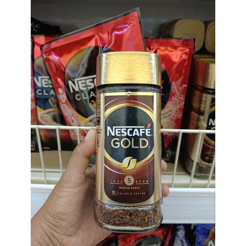 Nescafe Gold Soluble Coffee Medium Roast 100g | Shopee Philippines