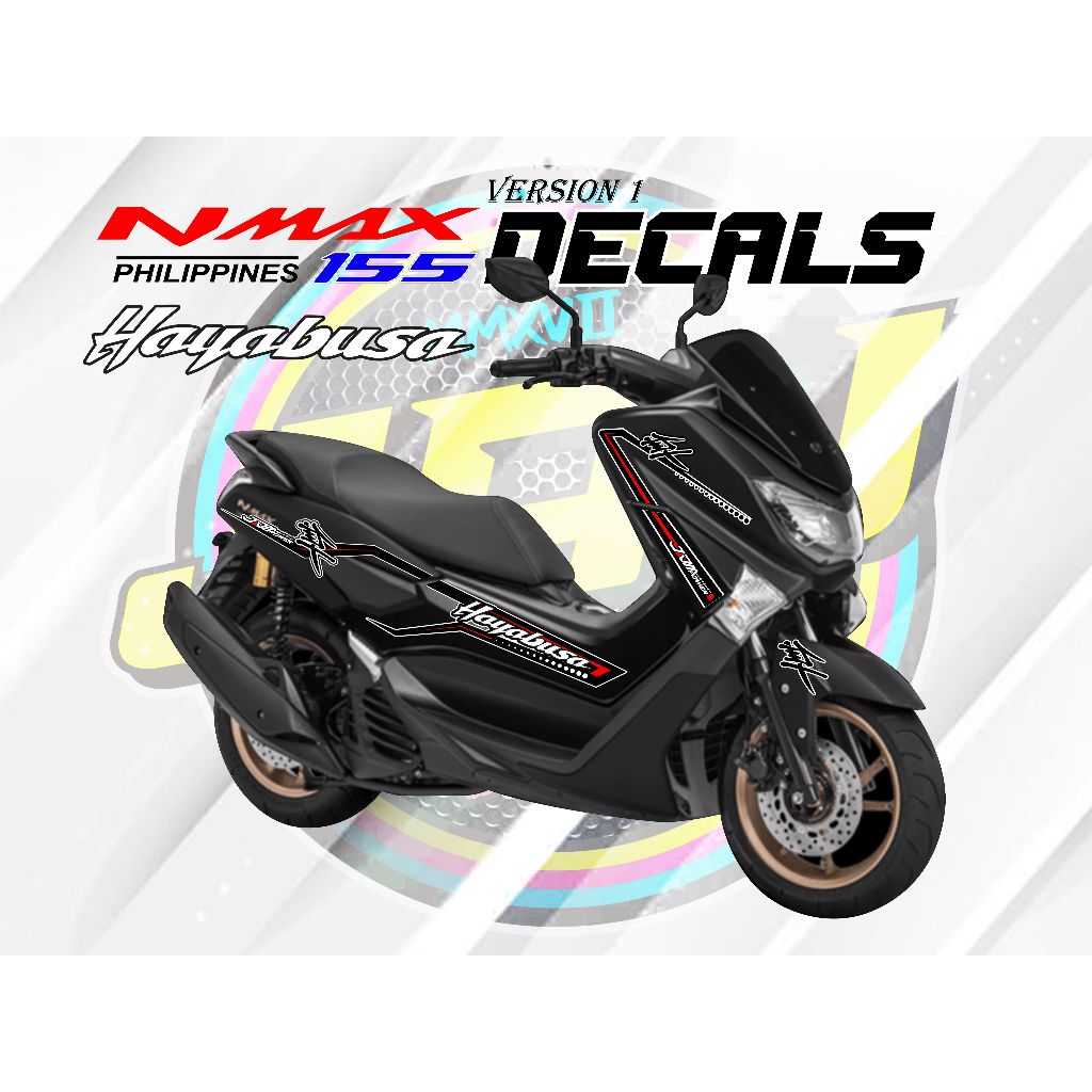 Yamaha NMAX HAYABUSA Version1 Decals Sticker | Shopee Philippines