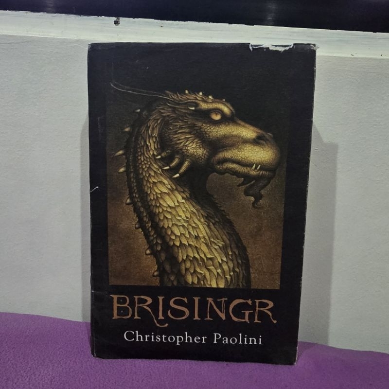 Brisingr Christopher Paolini (Preloved) | Shopee Philippines