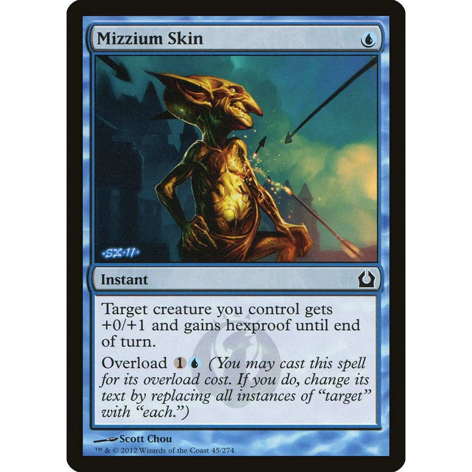 Mizzium Skin | Magic the Gathering MTG RTR Instant Card (Near Mint ...
