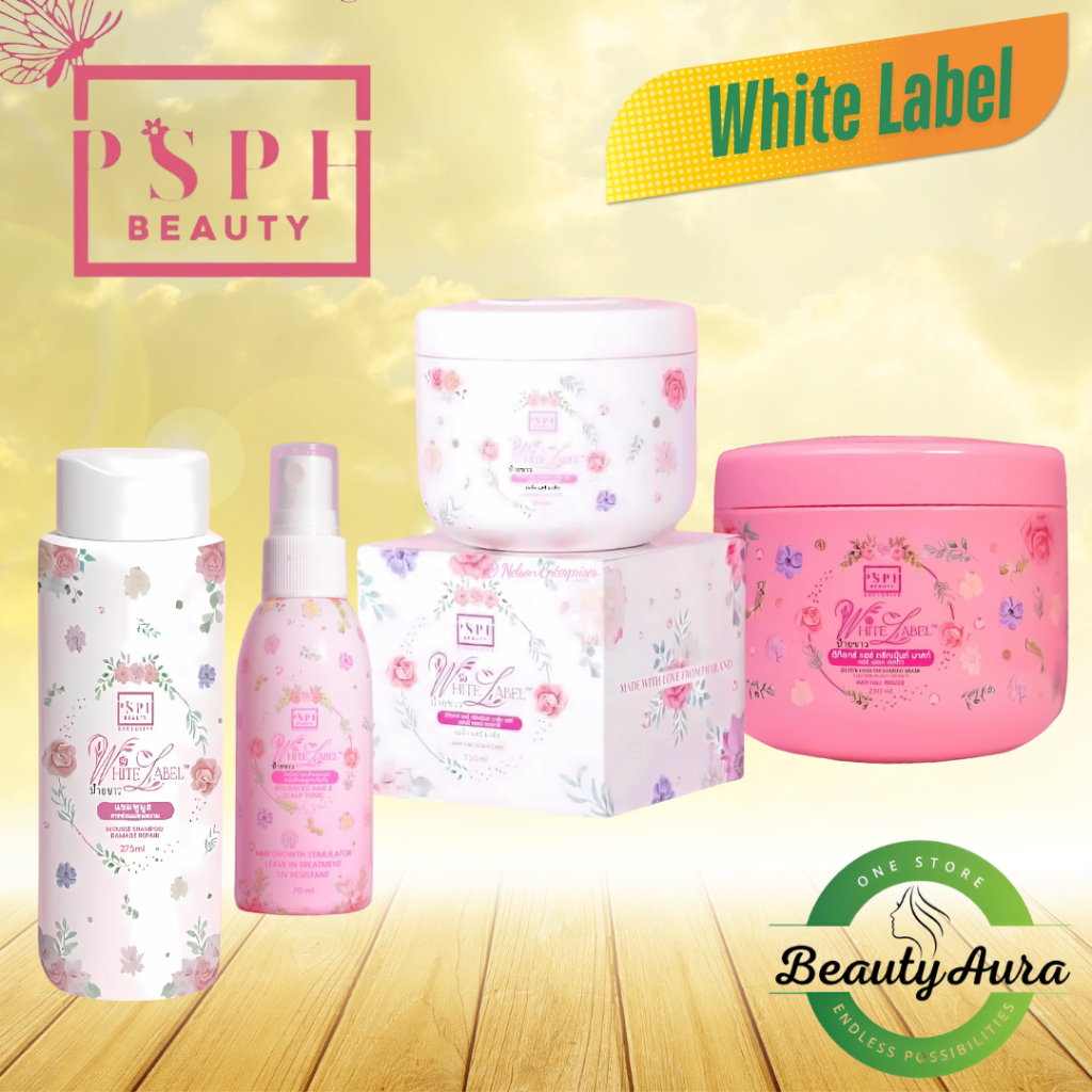 WHITE LABEL By PSPH BEAUTY Detox Hair Treatment Mask 250mL | Shopee ...