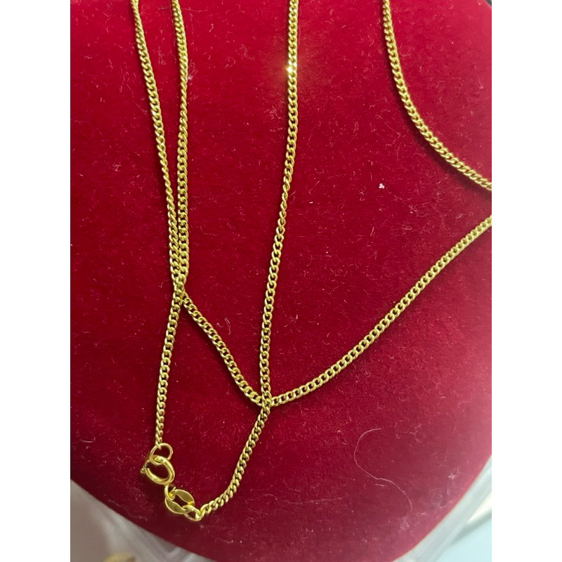 Box Type Fox Tail or Japan Style Chain Necklace 18 inches(Sold Per ...