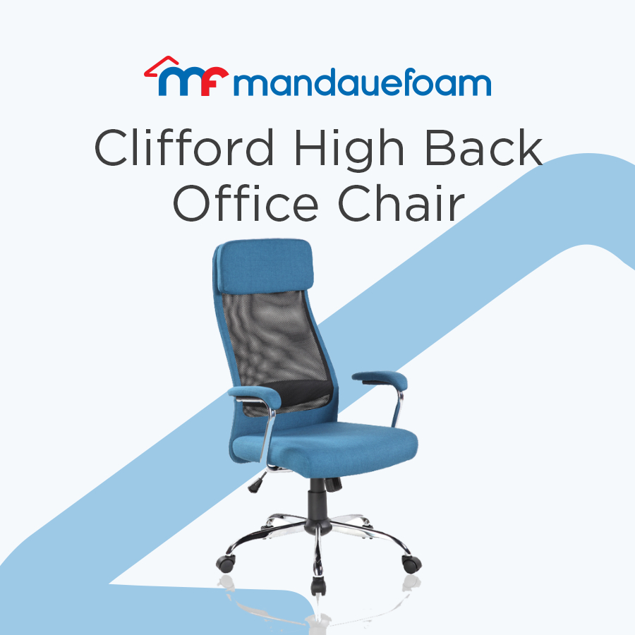 Mandaue Foam Clifford High Back Office Chair | Shopee Philippines