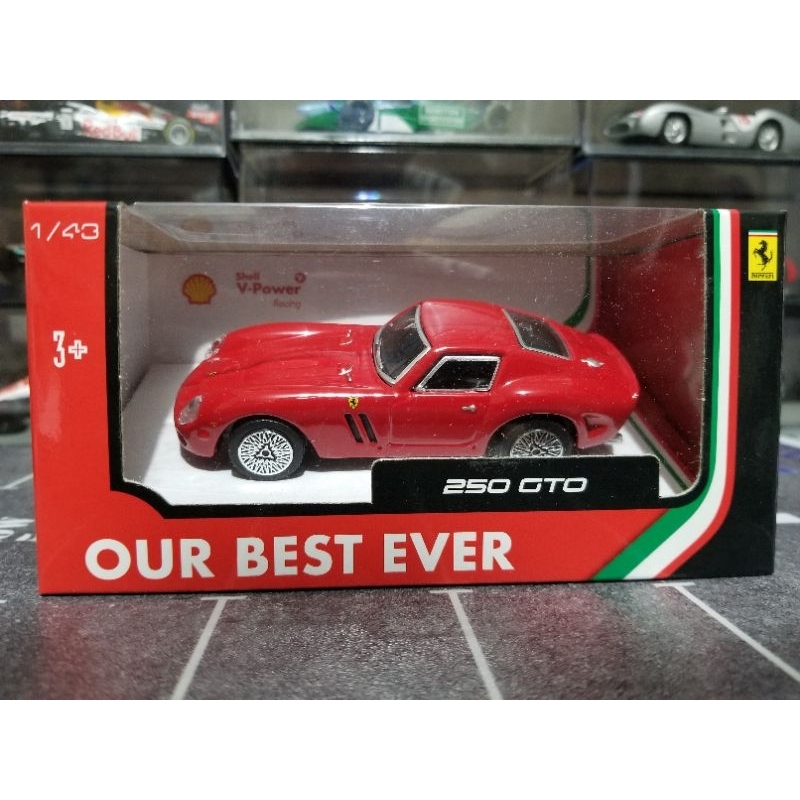 Bburago 1/43 Ferrari 250 GTO (From Shell Promo) | Shopee Philippines