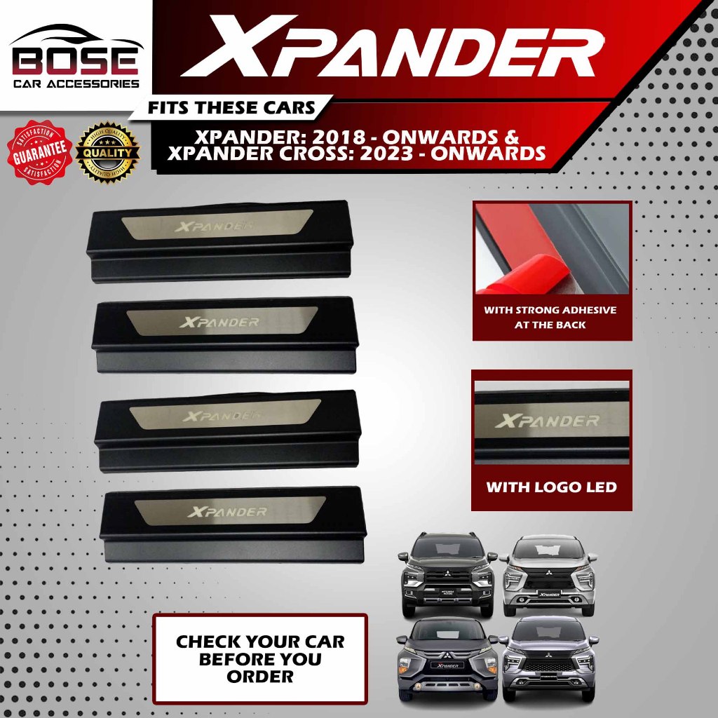 Side Stepsill Mitsubishi Xpander 2018-2025 / Cross 2023-2025 w/o LED ...