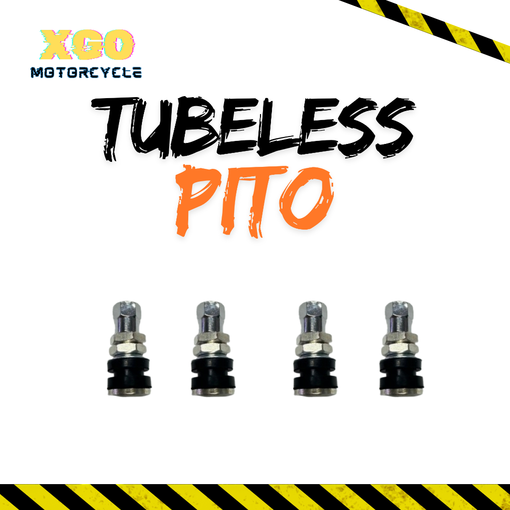 TUBELESS PITO FOR MOTORCYCLE TIRE UNIVERSAL PITO | Shopee Philippines