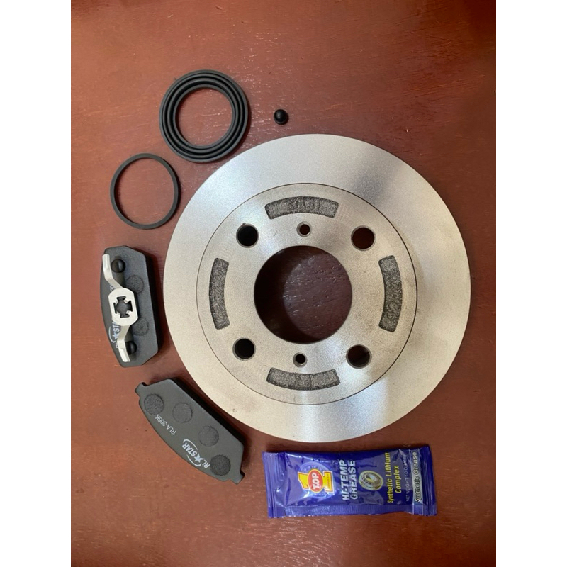 Front Brake pad with Caliper/Rotor Disc F5a /F6a Scrum Multicab 4+2 ...