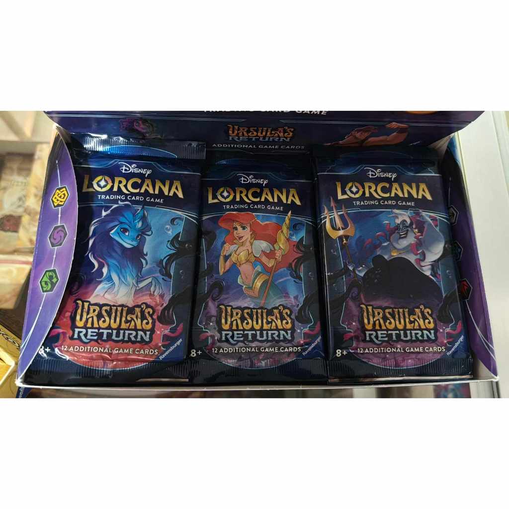 Disney Lorcana: Ursula's Return Booster Pack | Shopee Philippines