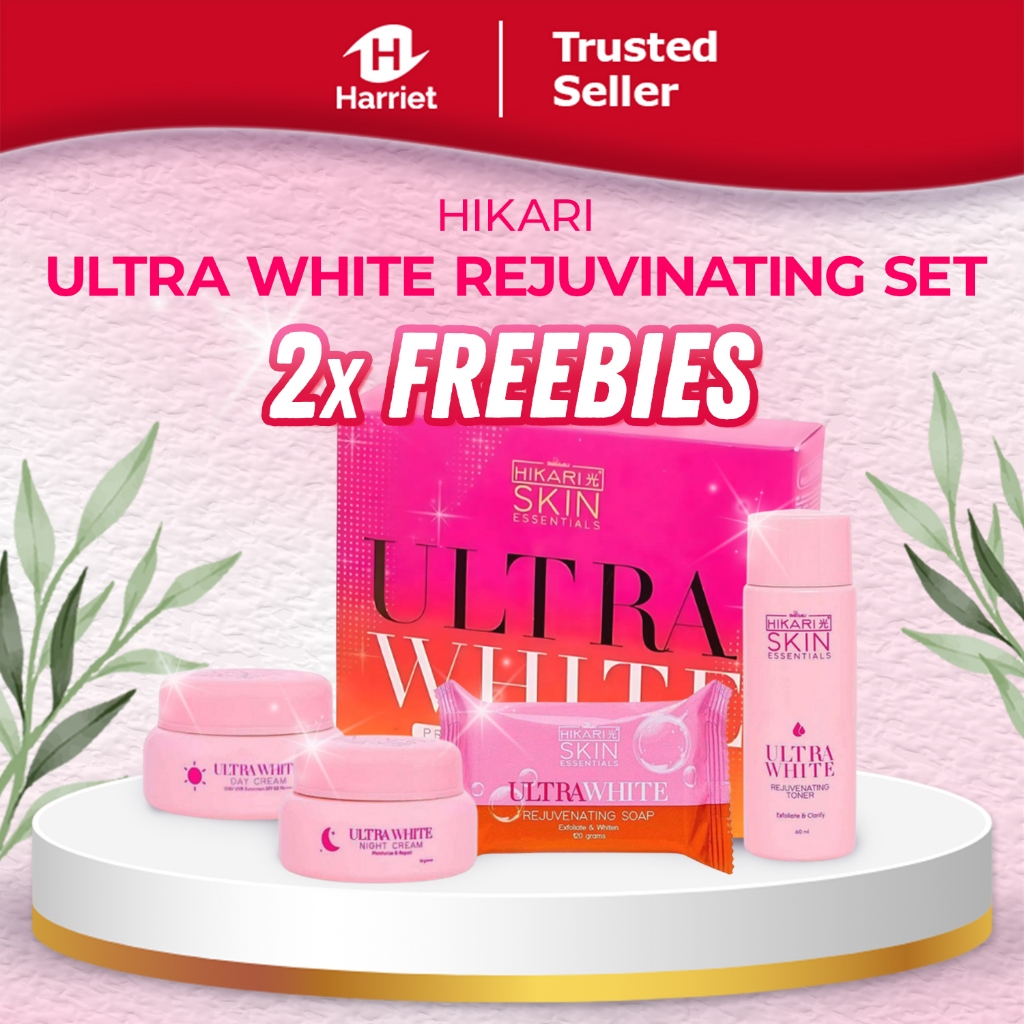 Hikari Skin Essentials Ultra White Rejuvenating Set by Harriet Trading ...