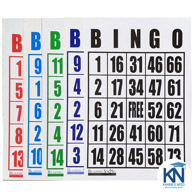 KN Bingo Game Cards | Shopee Philippines