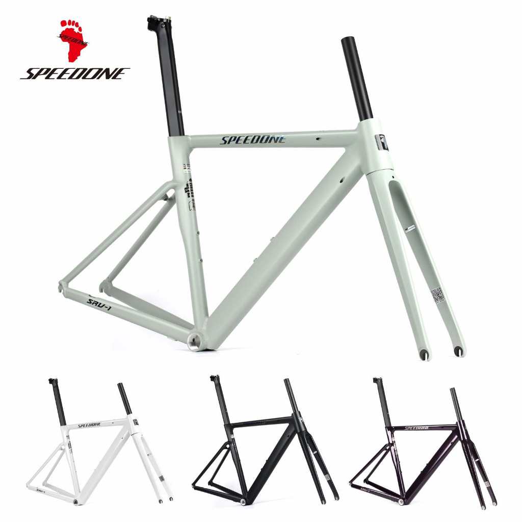 NEW 2025 FRAME SET SPEEDONE SRV-1 GRAVEL DISC / RIM BRAKE | Shopee ...