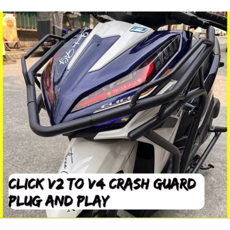 HONDA CLICK CRASH GUARD/ for v1 / V2/ v3/v4 | Shopee Philippines