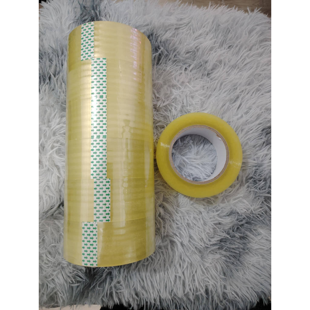1 BUNDLE 200m Packaging Clear Tape/6pcs per Bundle | Shopee Philippines