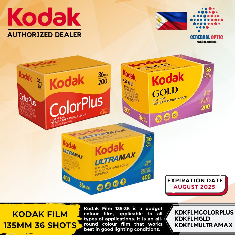 KODAK FILM Colorplus 200, Gold 200, Ultramax 400 - CEREBRAL OPTIC ...