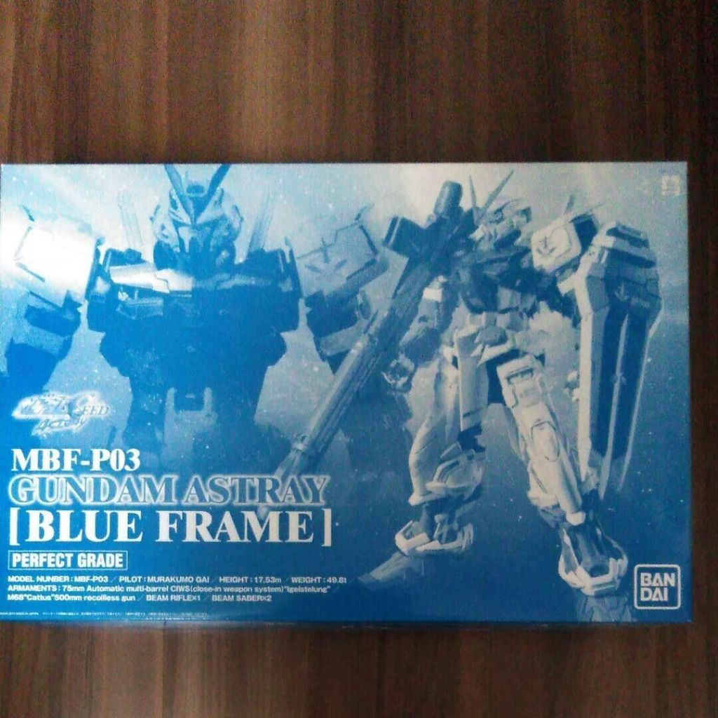 BANDAI PG 1/60 Gundam Astray Blue Frame PREMIUM BANDAI Model Kit ...