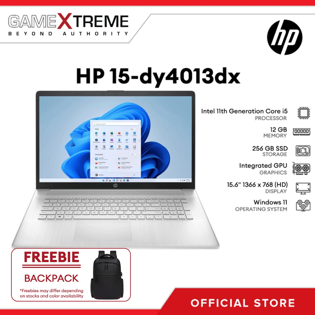 HP 15-dy4013dx 15.6" Touch-Screen Laptop - Intel Core i5 12GB RAM ...