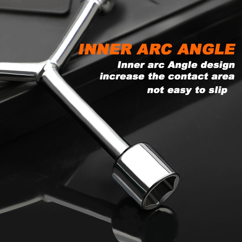 Y-Shaped Wrench Three-Prong Wrench Y-Triangle Socket Wrench Motorcycle ...
