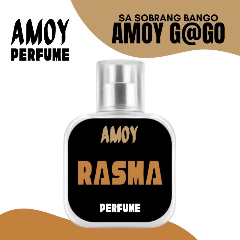 AMOY RASMA Unisex Perfume 50ml CHOCO VANILLA SCENT 20%Oil Based | Shopee Philippines