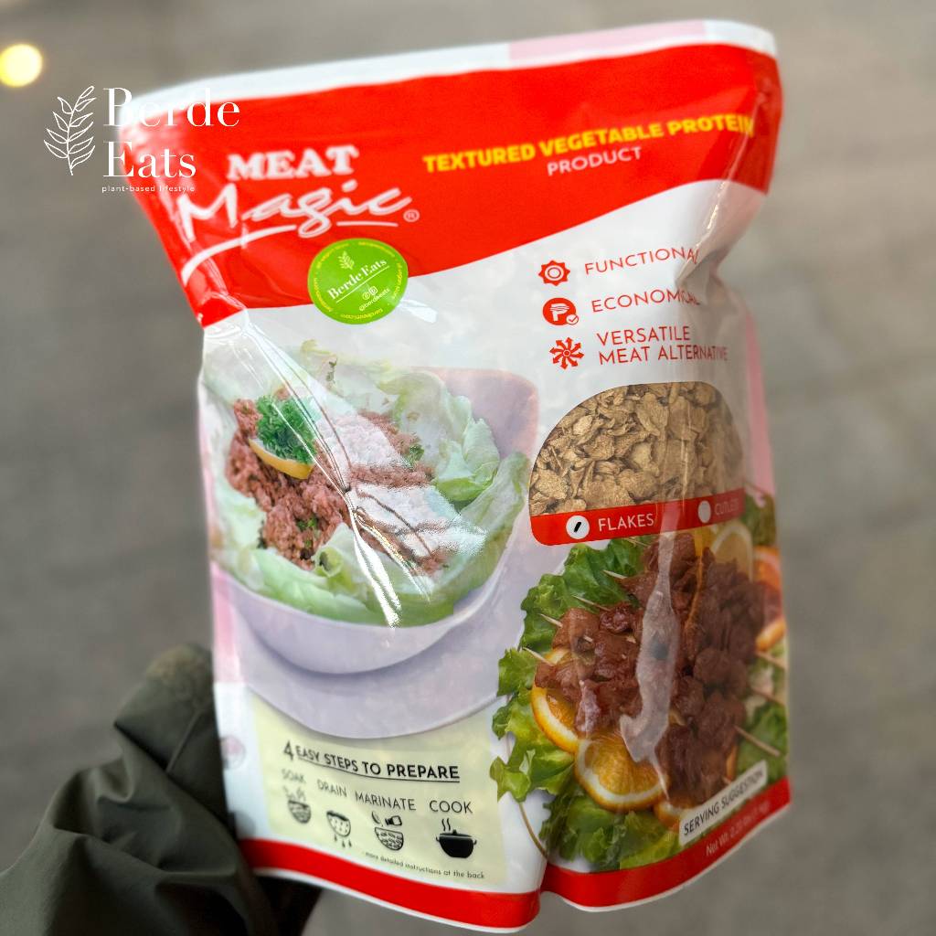 Meat Magic Flakes (1kg) TVP | Textured Vegetable Protein - Vegan Meat ...