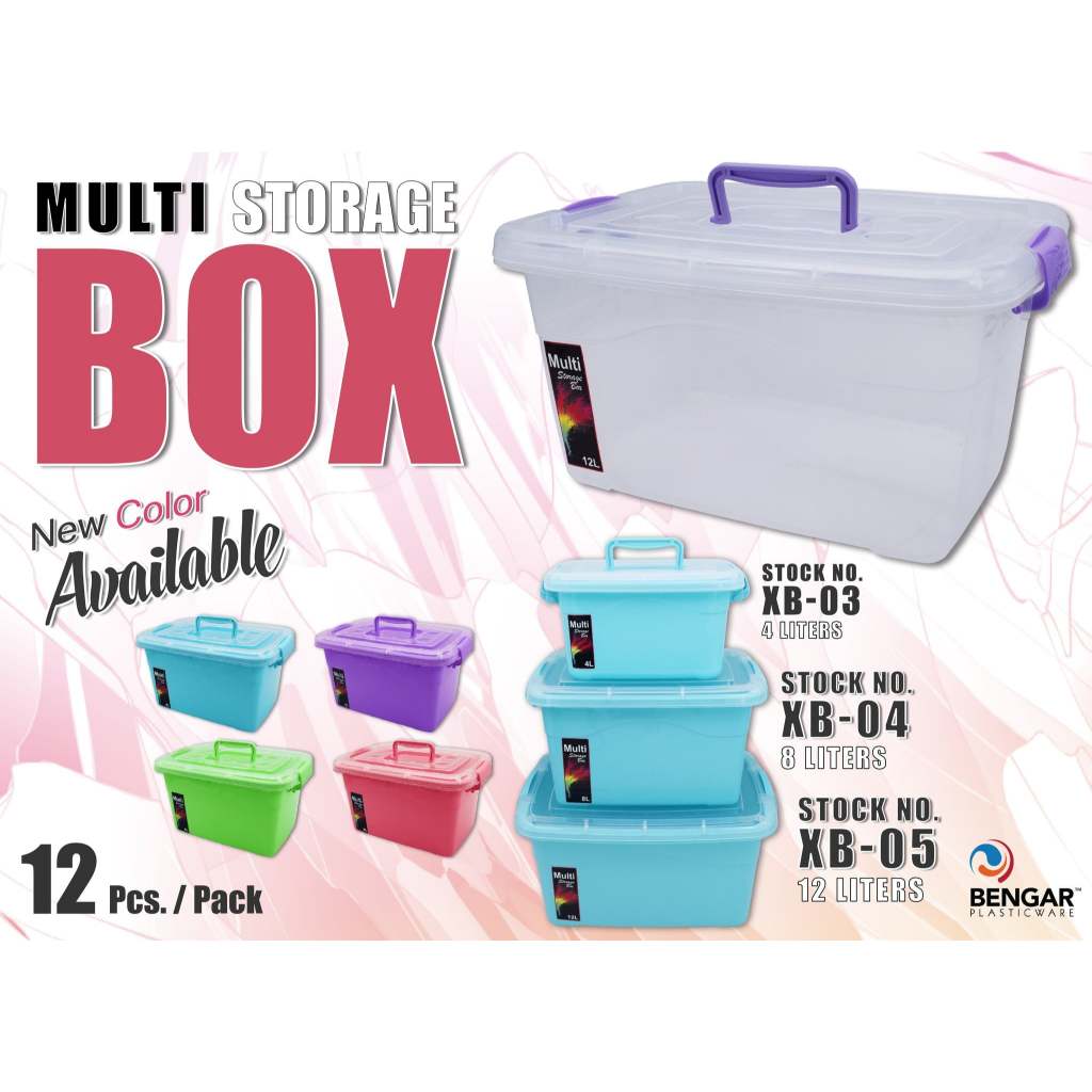 BENGAR MULTI storage box organizer box for clothes plastic storage box ...