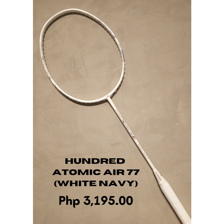 HUNDRED ATOMIC AIR 77 (WHITE NAVY) | Shopee Philippines