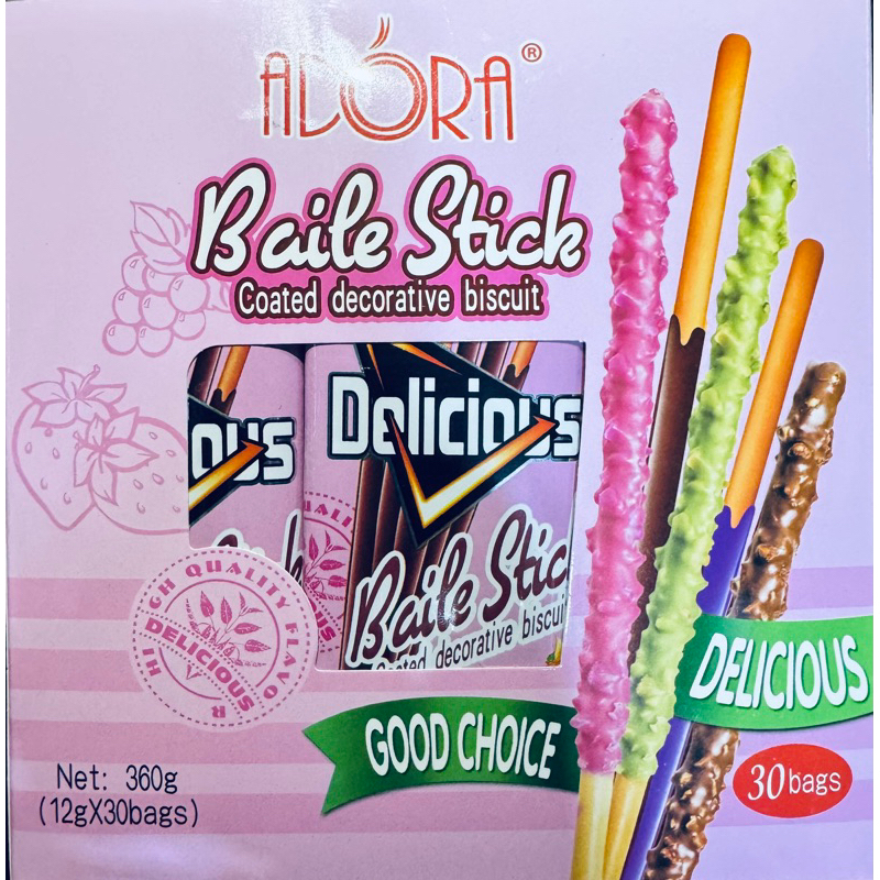 Adora Baile Stick Coated Decorative Biscuit 30pcs | Shopee Philippines