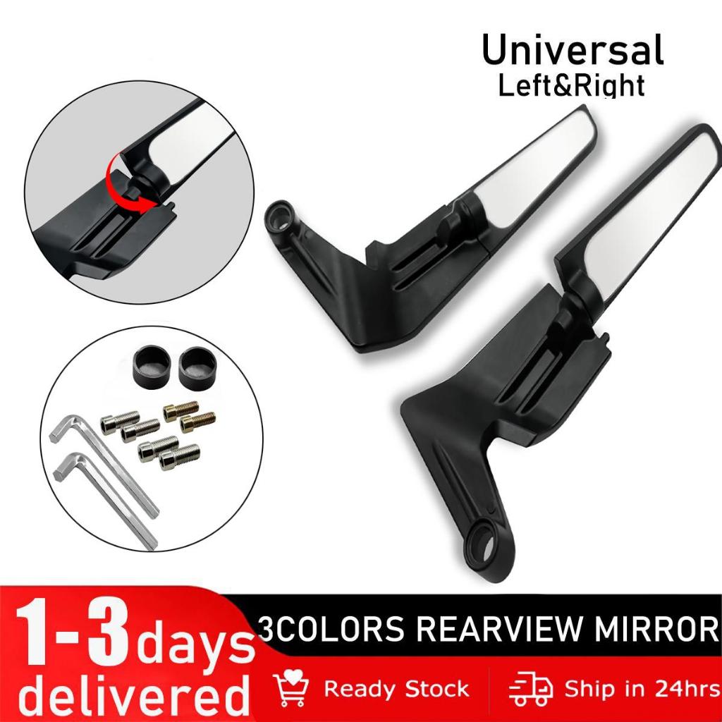 CNC Wind Wing Rotating Side Mirror Universal Reduces Wind Resistance ...