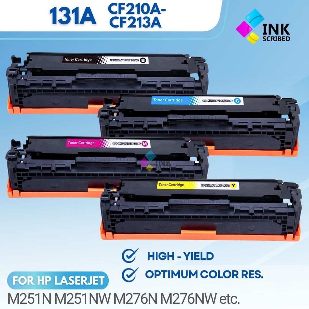 INKSCRIBED 131A CF210A CF211A CF212A CF213A Compatiblen Toner Cartridge ...