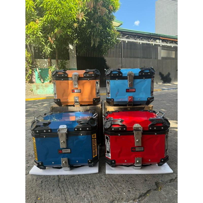BIGGEST SALE! SEC TOP BOX SALE 3X 45L for Motorcycles | Shopee Philippines