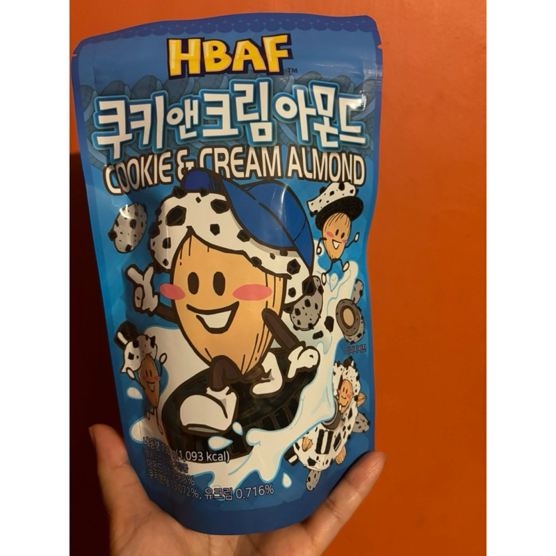 HBAF Cookie & Cream Almond (190g) | Shopee Philippines