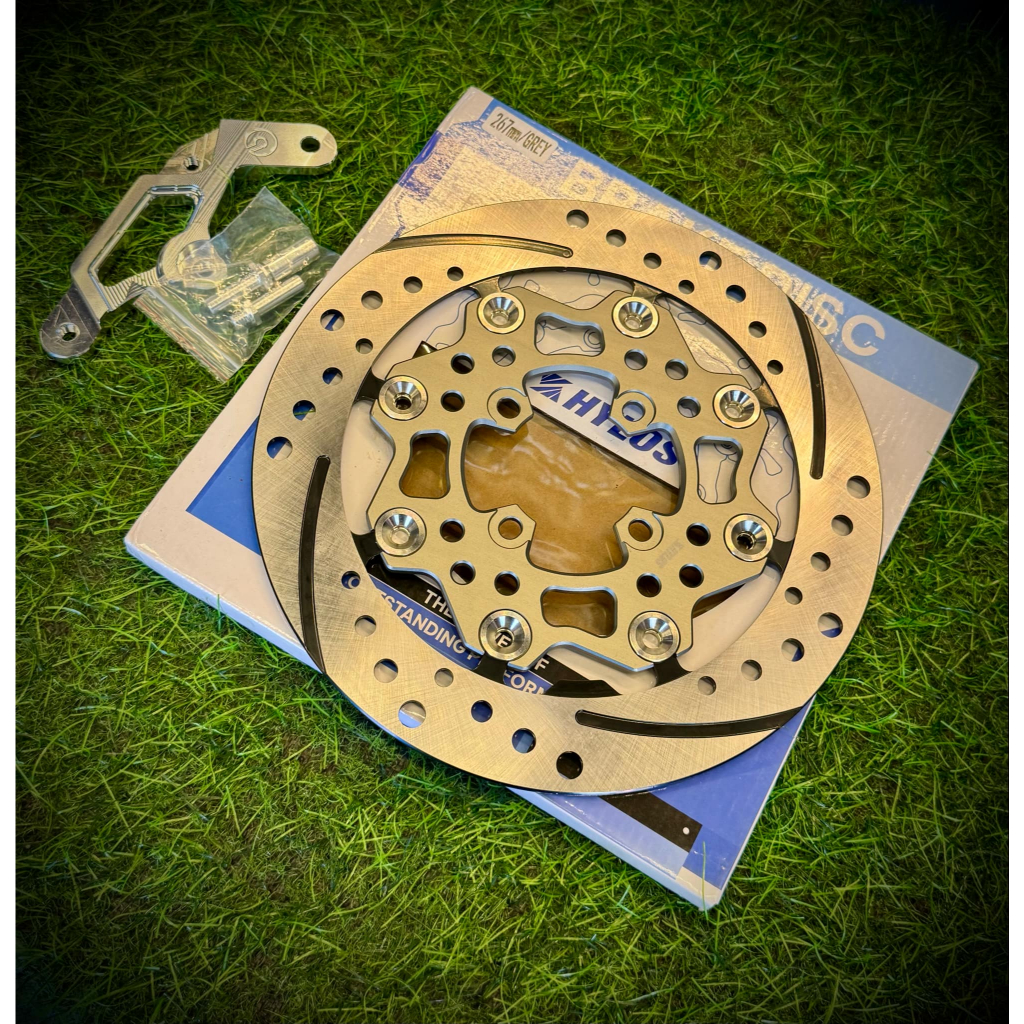 HYLOS BRAKE DISC 267MM FOR HONDA CLICK | Shopee Philippines