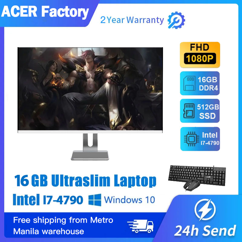 Acer Factory all In One PC Computer Desktop 24 inch HD Brand New Intel ...