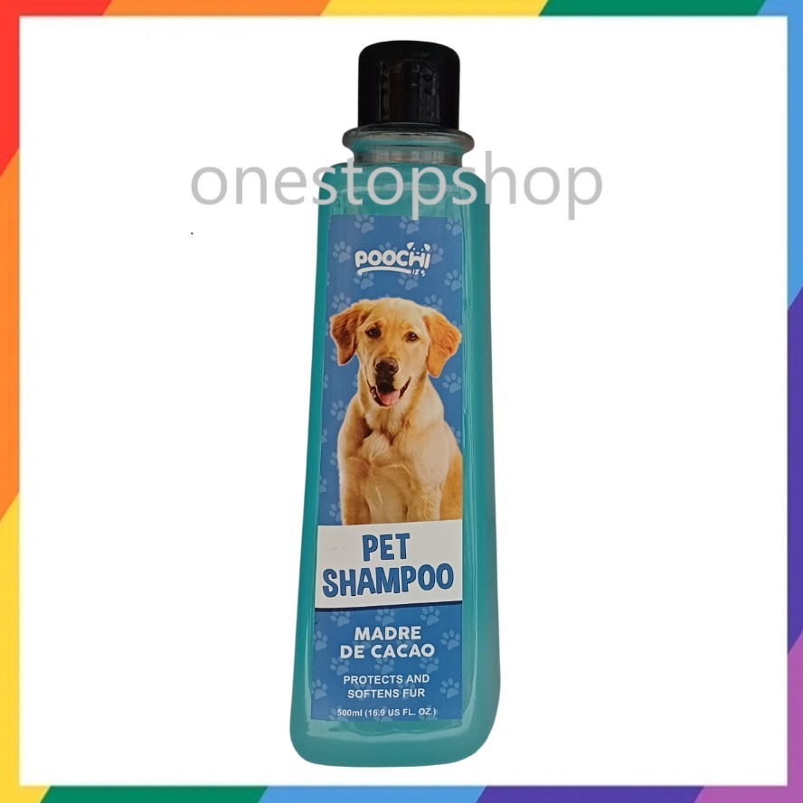Pooch Pet Shampoo Madre De Cacao Protects and Soften Fur 500mL 宠物洗发水 ...
