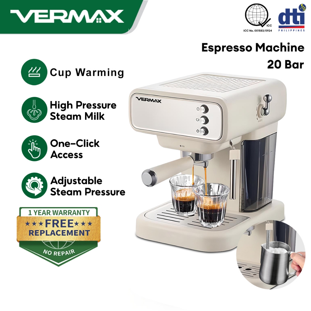 Vermax Smart Fully Automatic Espresso Coffee Maker Machine Expresso ...