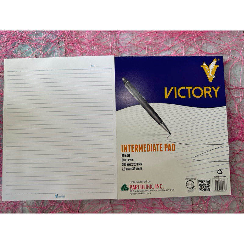 Victory Intermediate Pad | Shopee Philippines