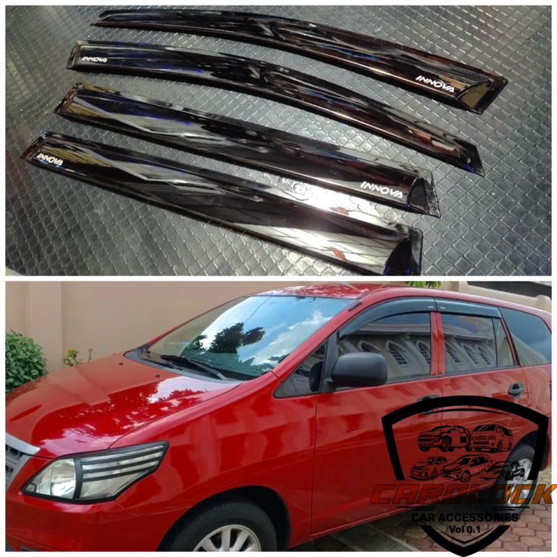 Toyota Innova 2005 - 2015 Premium Rain Visor | Shopee Philippines