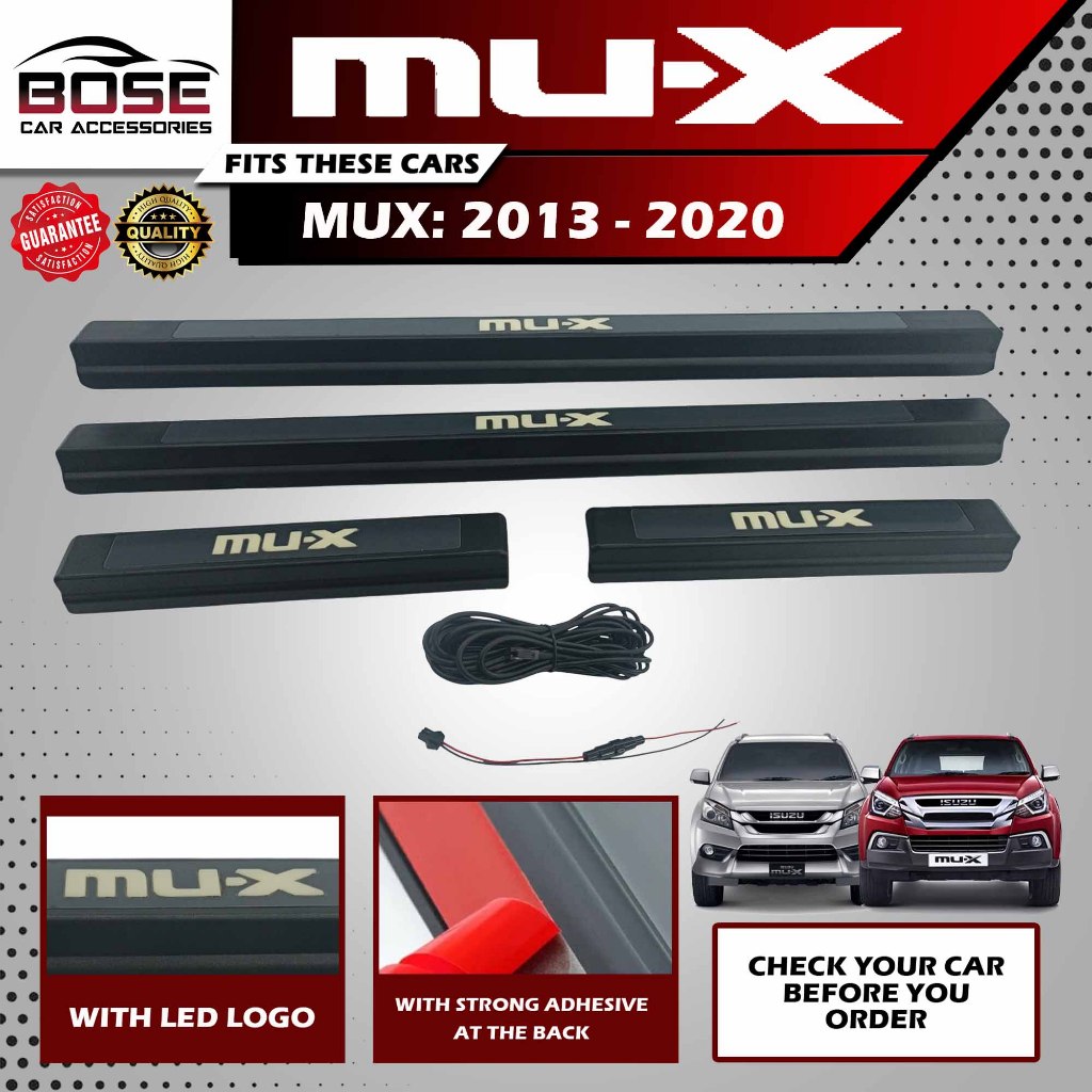Isuzu MU-X / MUX 2013 - 2020 / 2021 - Onwards Side Step Sill / Side ...